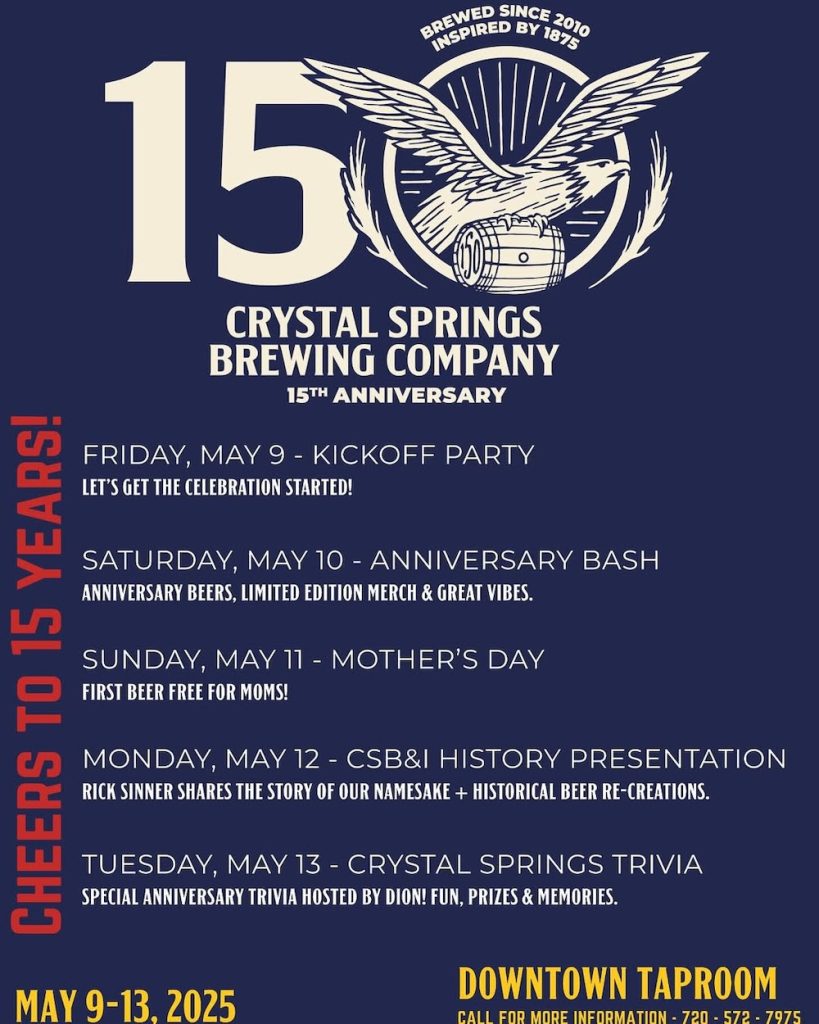 Secret 'Stache - Crystal Springs Brewing Co.